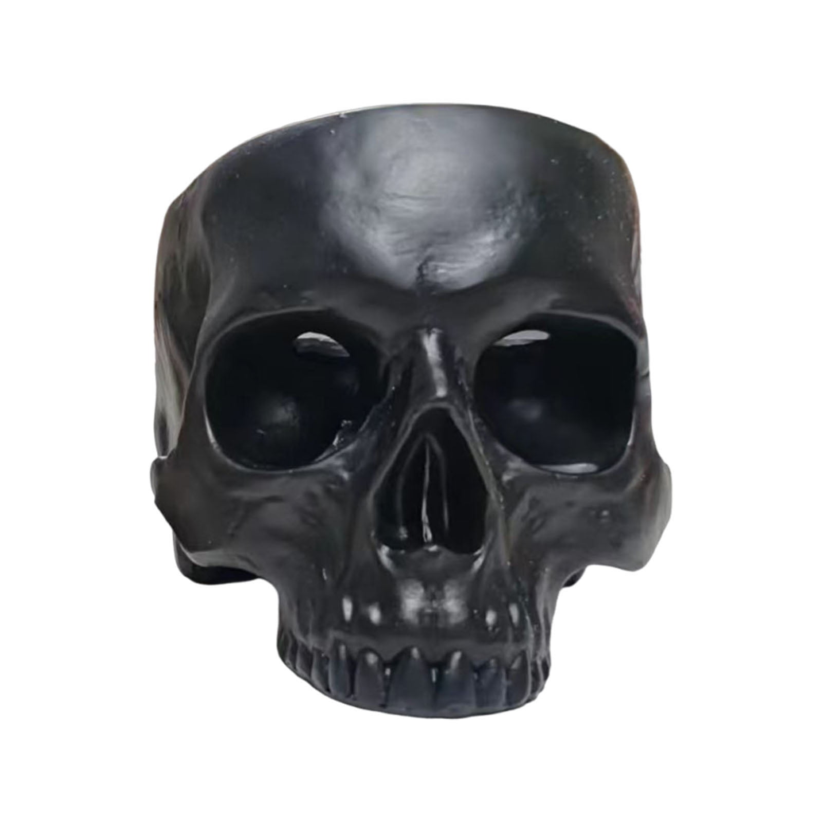 AQJW Halloween Tearful Skull Candle Holder Gothic Weeping Skull Resin ...