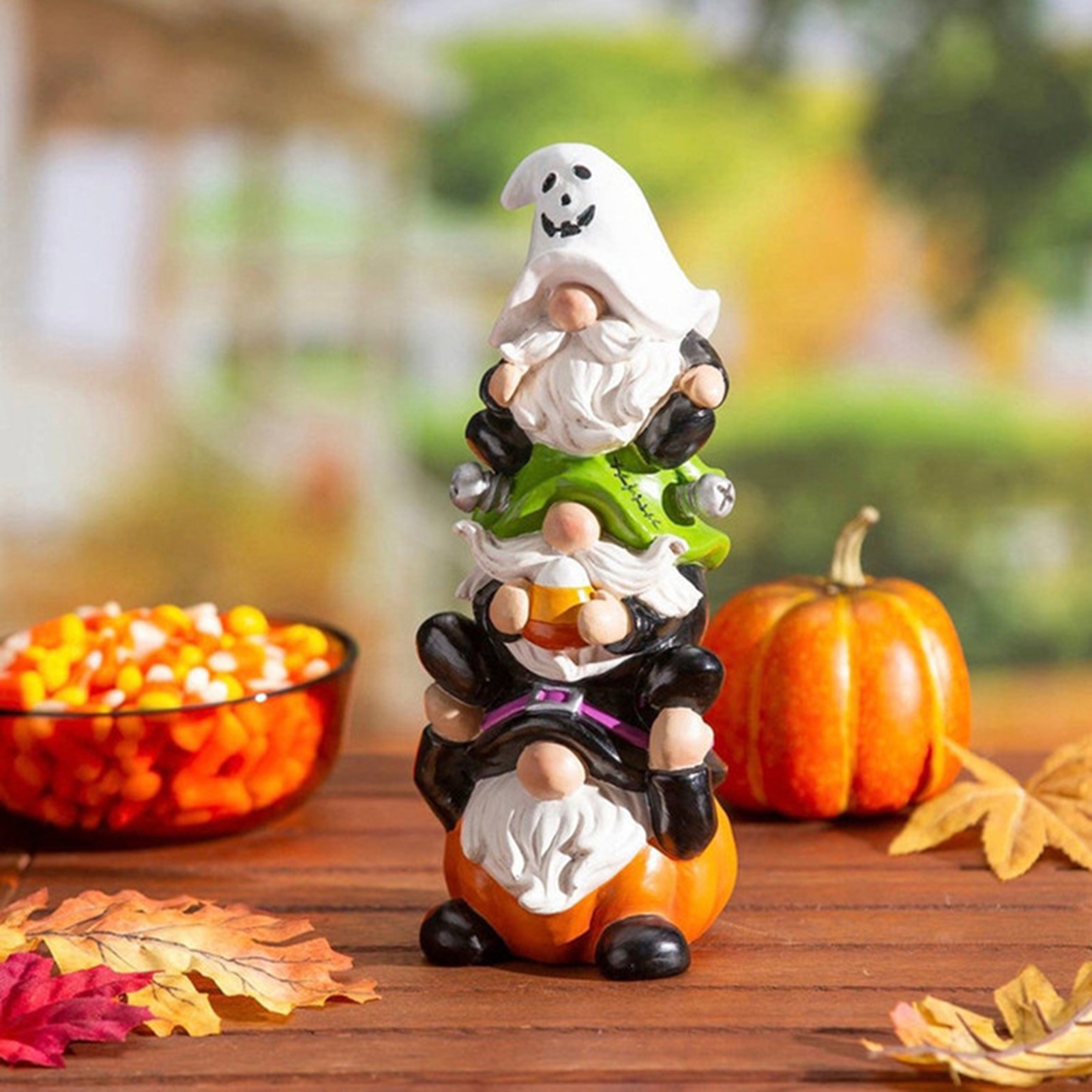 AQJW Lovely Gnome Sculpture Vivid Beautifully Adorable Decorative Funny ...