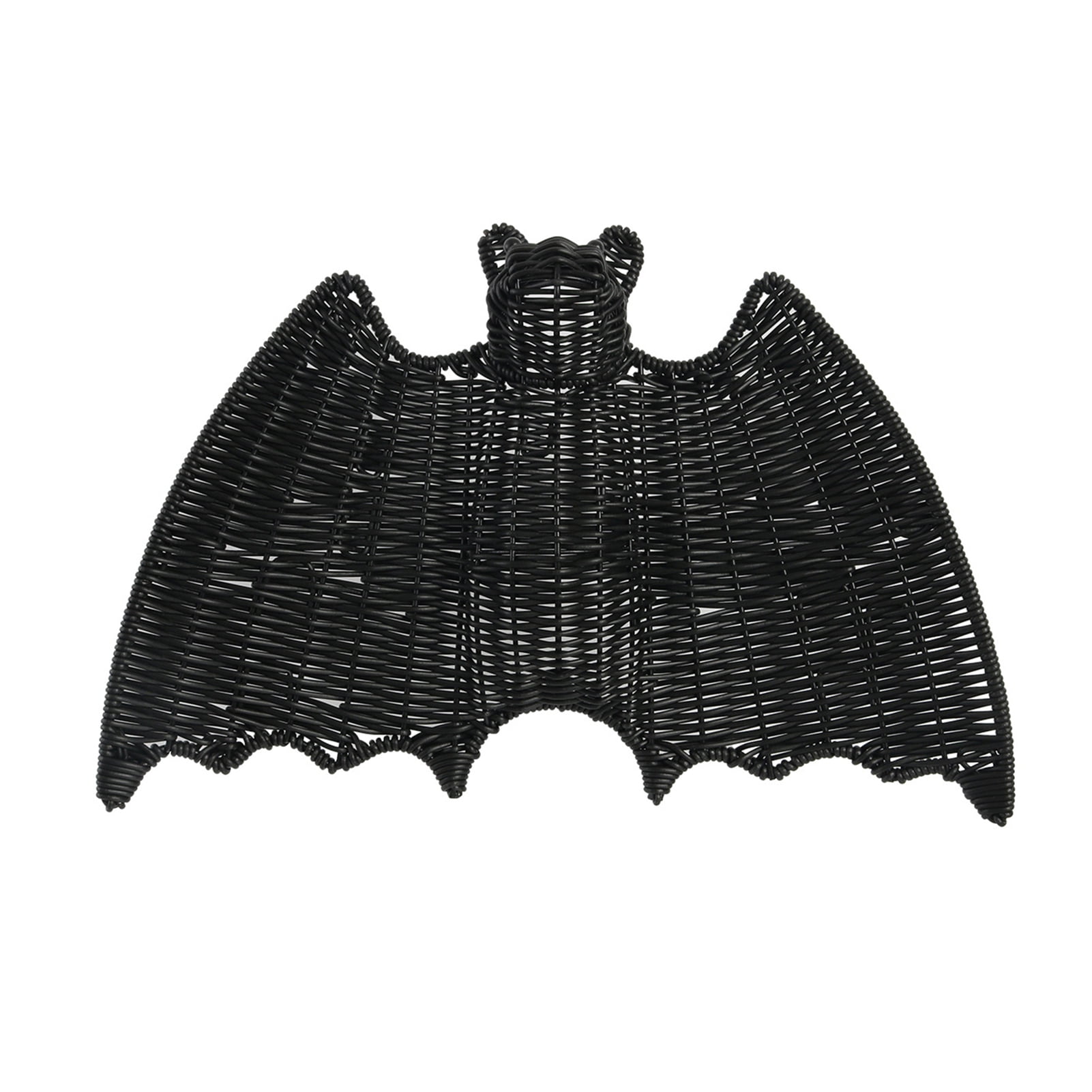 AQMD Life-Sized Woven Bat Swarm - Haunted Porch Wall Decor with ...