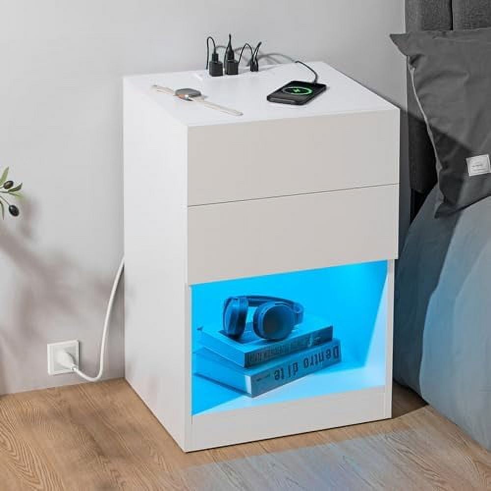 Tall Nightstands With Usb Ports at Leo Rosson blog