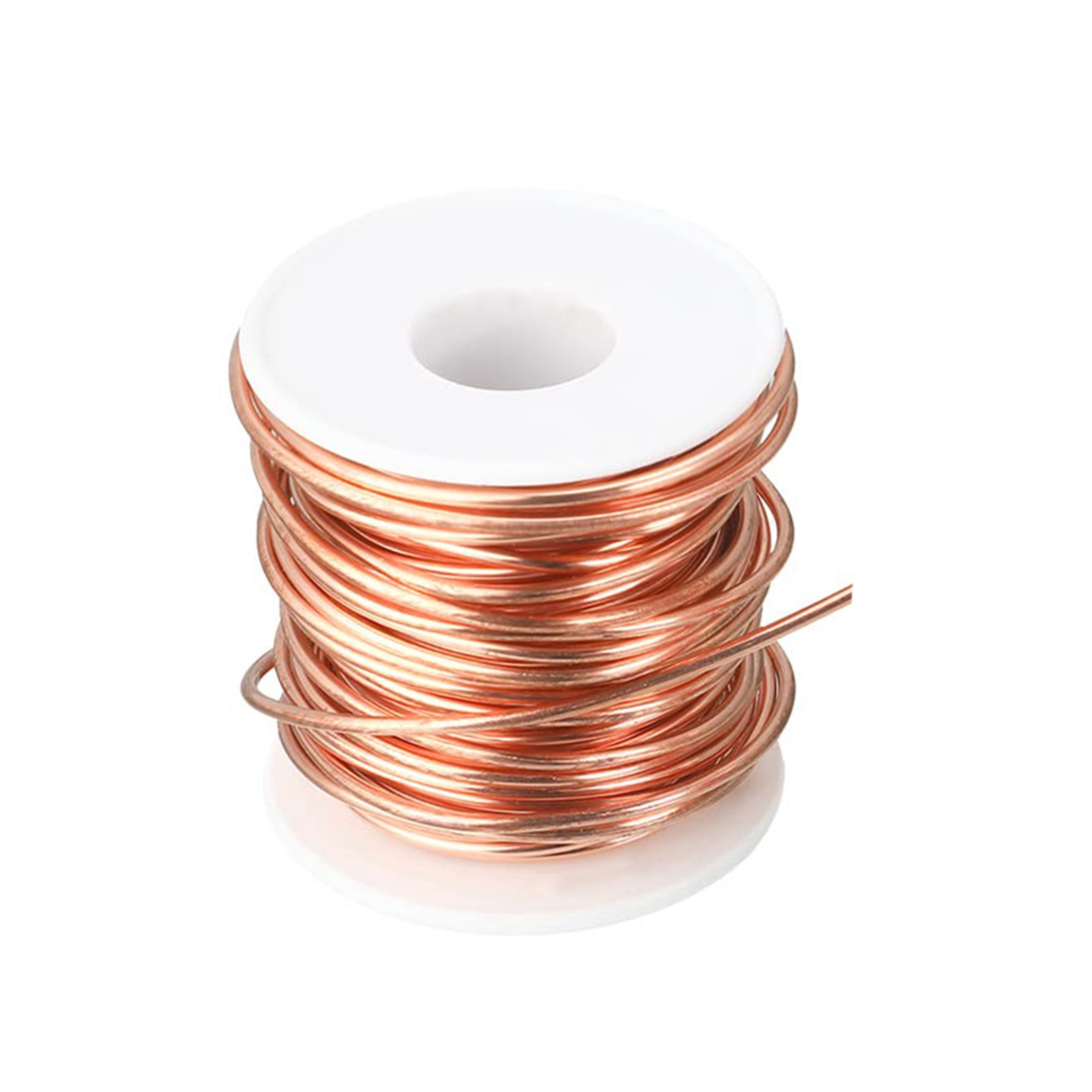 AQQW 1 Roll Copper Wire Long-lasting Easy to Cut Flexible Copper Wire ...