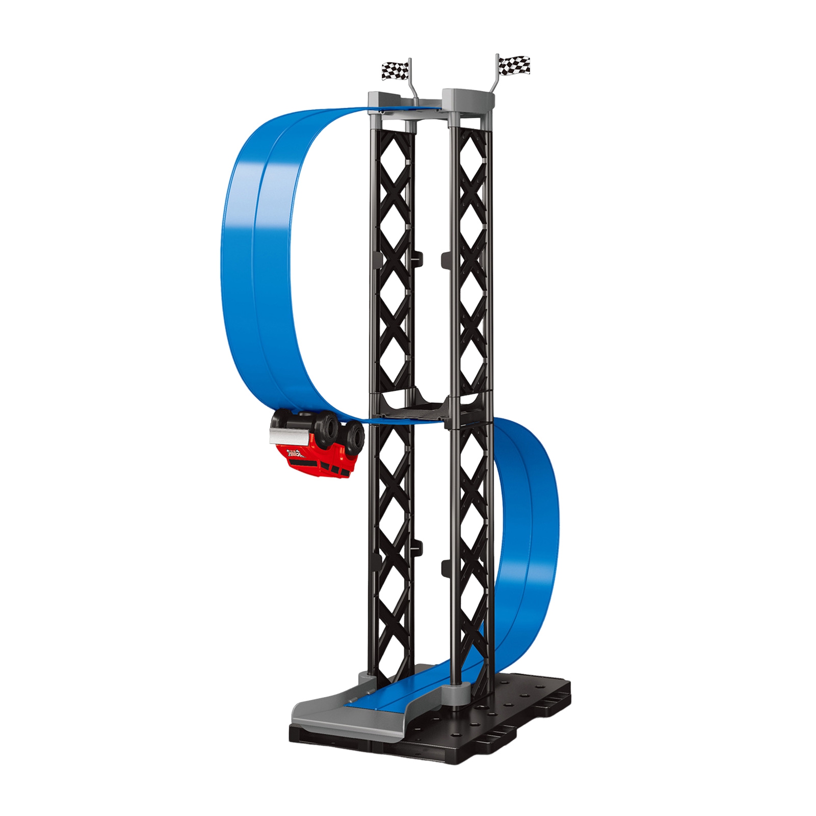 AQQW Anti Car Track Set Racing Car Magnetic Track Building Toy ...