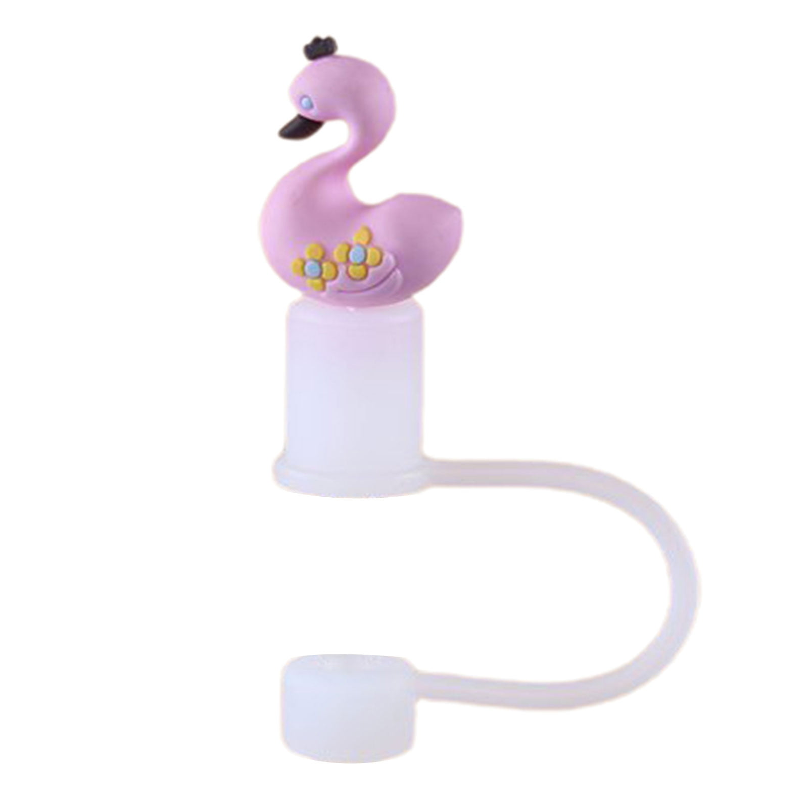 AQQW Straw Cover Non-slip Splash-proof Dustproof Portable DIY Silicone ...