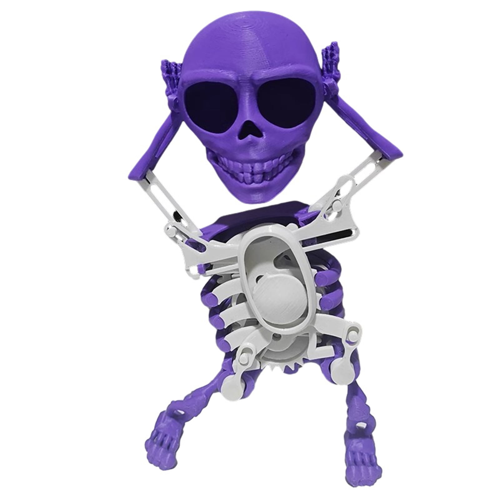 AQQW Wind-up Dancing Skeleton Toy No Need Battery Kids Toddlers Desktop ...