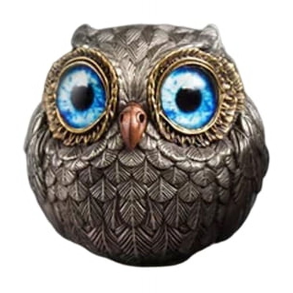 AQRS 1/3Pcs Handmade Realistic Owl Statue with Big Eyes Intricate ...