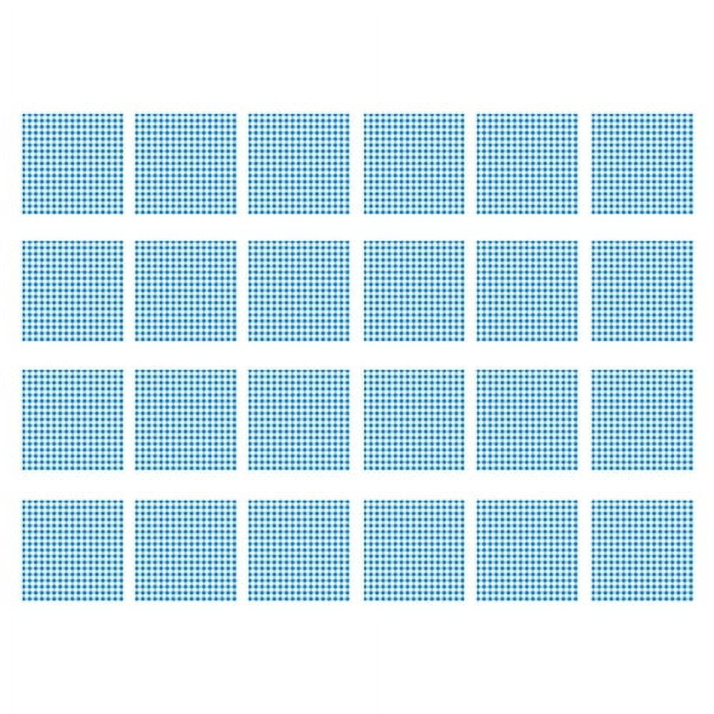 AQRS 24Pcs Disposable Paper Plates Napkins Paper Cups Blue Plaid ...