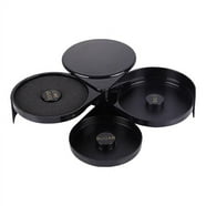 Kusmil 3 Tier Bar Glass Rimmer for Salt, Sugar, Lime Juice, Cocktail ...