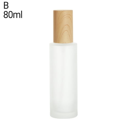 AQRS 30ml/50ml/80ml/10g/20g/30g Empty Bottle Space-saving Matte Surface with Wood Grain Lid ...