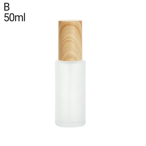 AQRS 30ml/50ml/80ml/10g/20g/30g Empty Bottle Space-saving Matte Surface with Wood Grain Lid ...