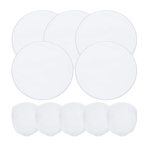 AQRS 5Pcs Folding Flying Disc Fan with Storage Bag Black White Edge ...