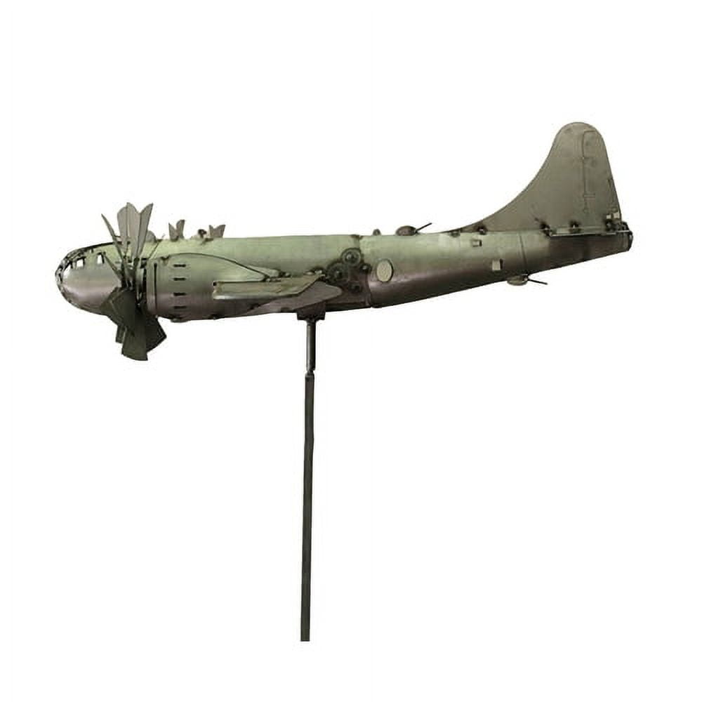 AQRS Airplane Windmill Exquisite Shape Rust-proof Metal Airplane ...