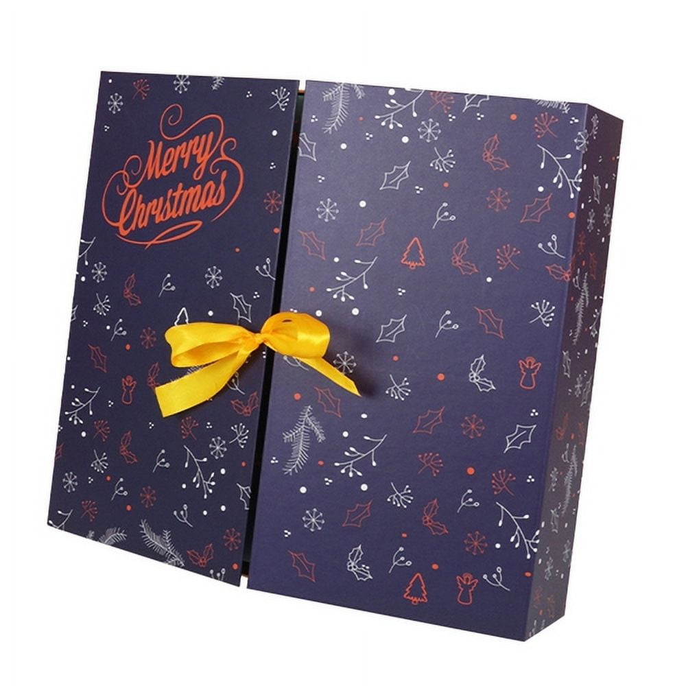 AQRS Christmas Advent Calendar Empty Box Set 2024 DIY Countdown ...