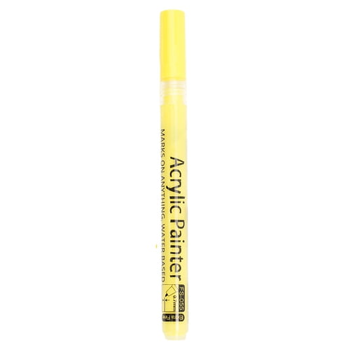 AQRS Clear Printing Acrylic Marker Color Pen Oil-based Soft Tip Marker ...
