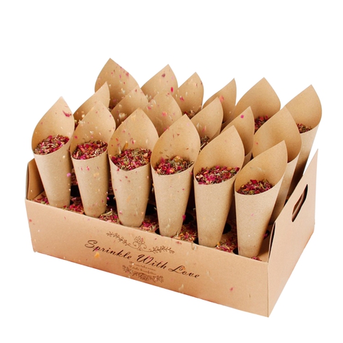 AQRS Confetti Cone Box Food Grade High Durability 5 Styles Confetti ...