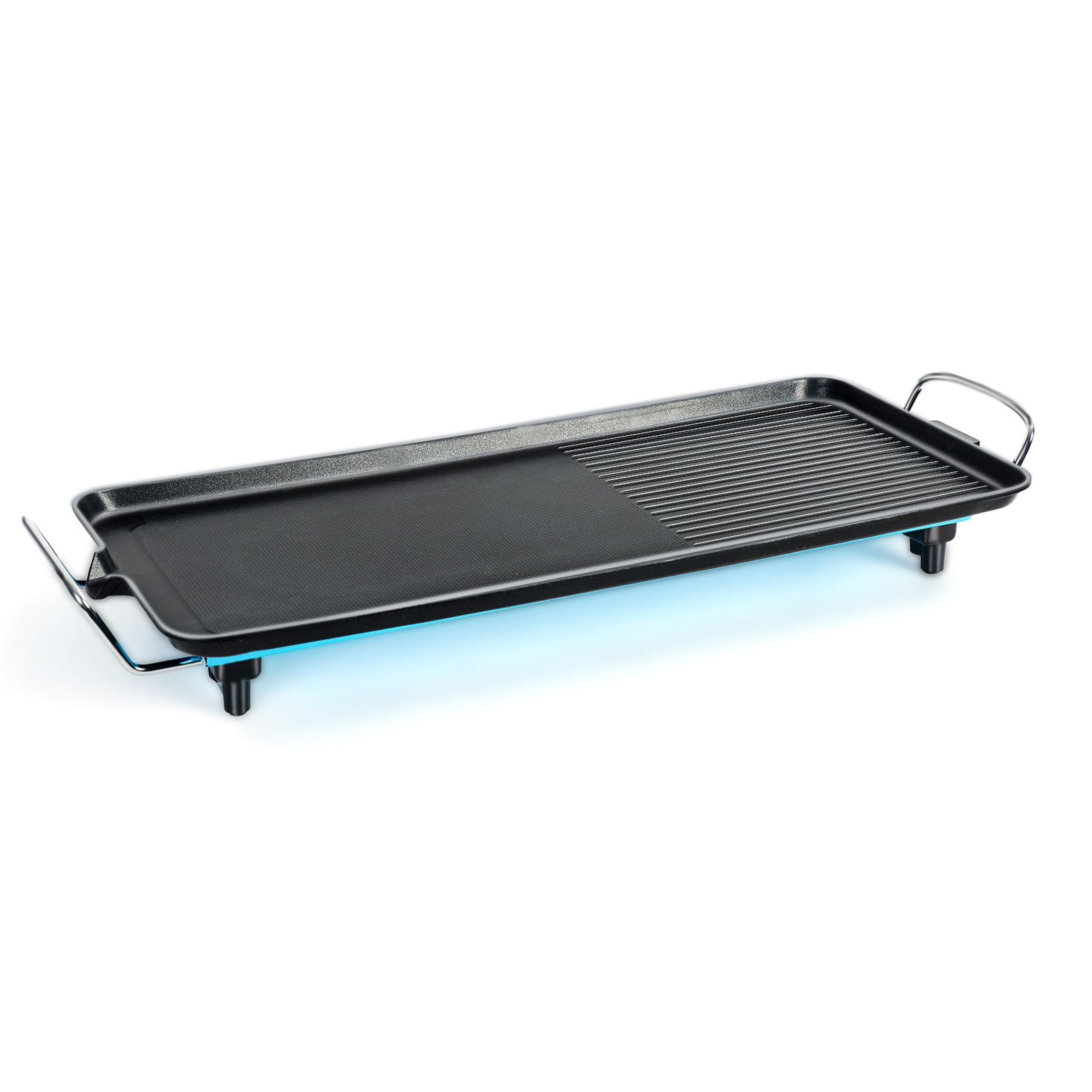 AQRS Electric Griddle, BBQ Smokeless Grills, Long Griddle Electric ...
