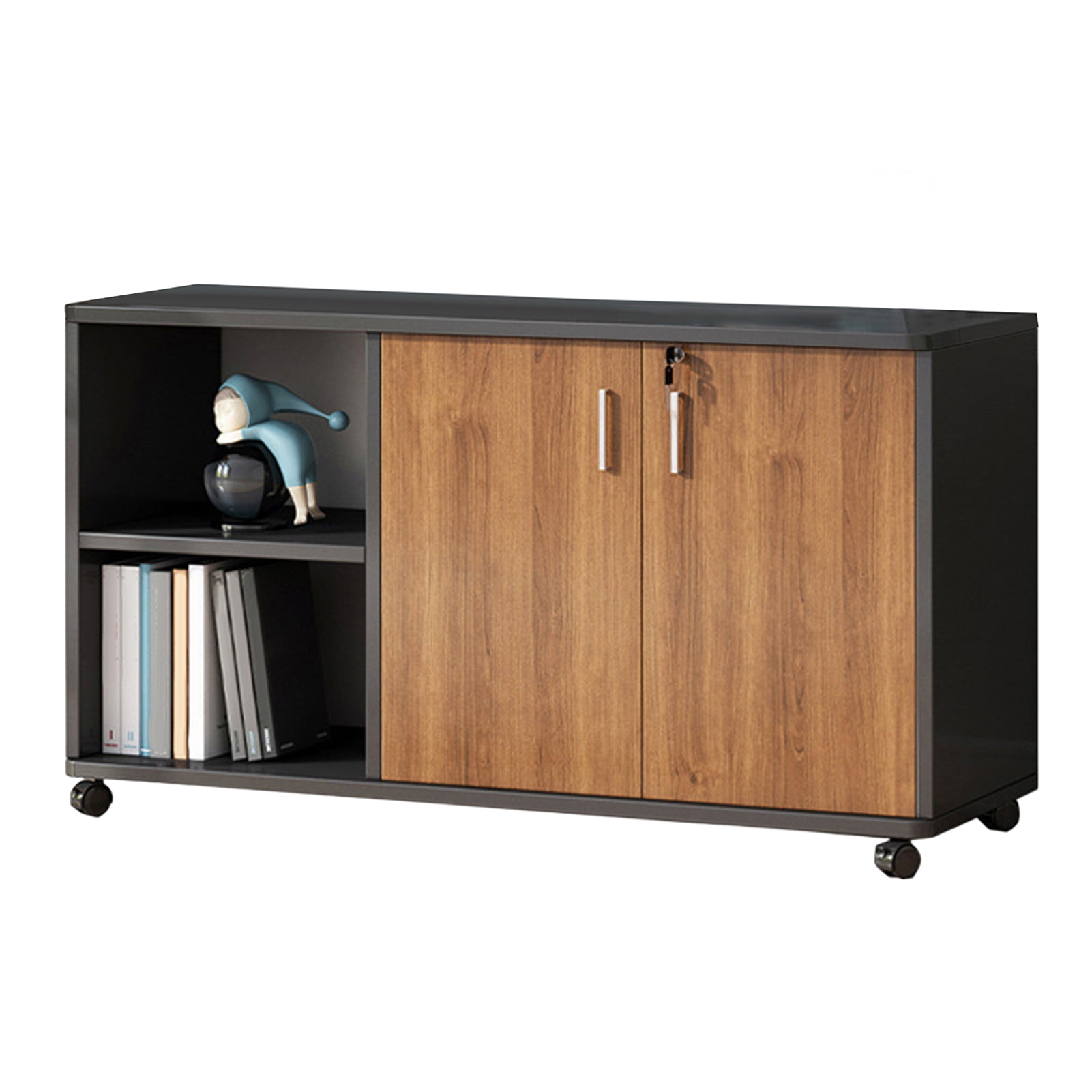 AQRS File Cabinet with Lock Wheels Strong Load Bearing High Capacity ...