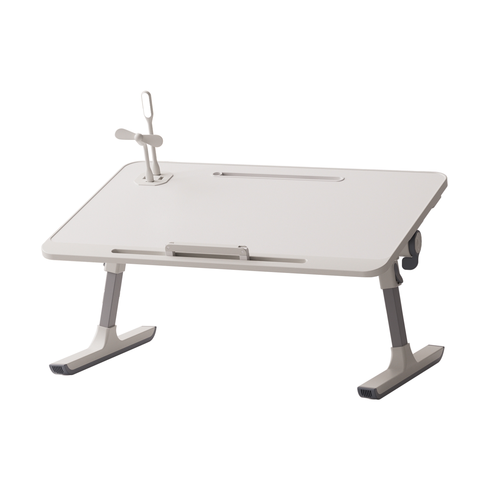 AQRS Laptop Bed Tray Table, Height Angle Adjustable Laptop Bed Stand ...