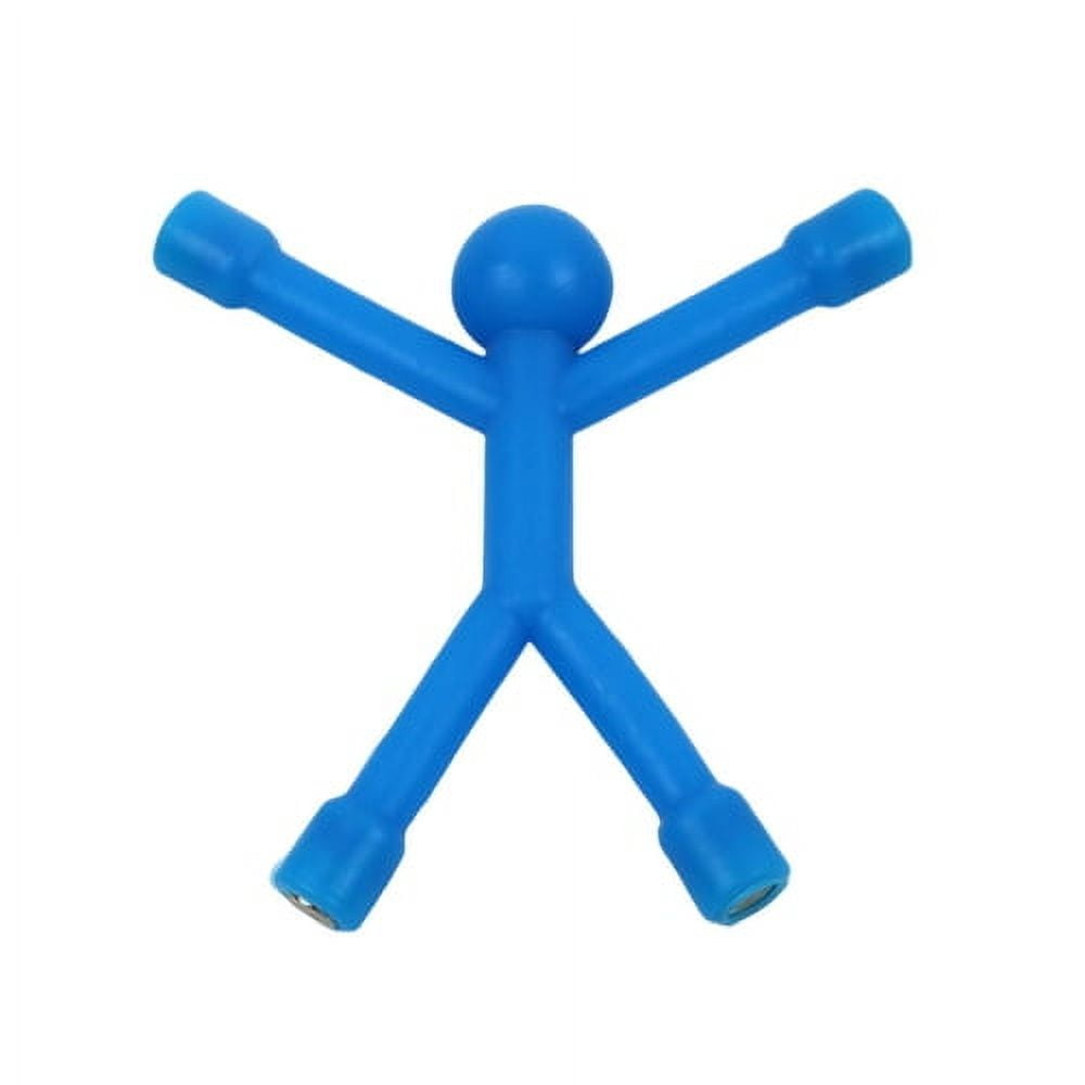 AQRS Magnetic Man Toy Colorful Humanoid Fridge Magnet Flexible Mini ...