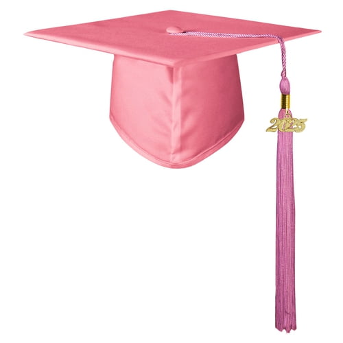 AQRS Matte Adult Graduation Cap Unisex Adjustable Bachelor Cap with ...