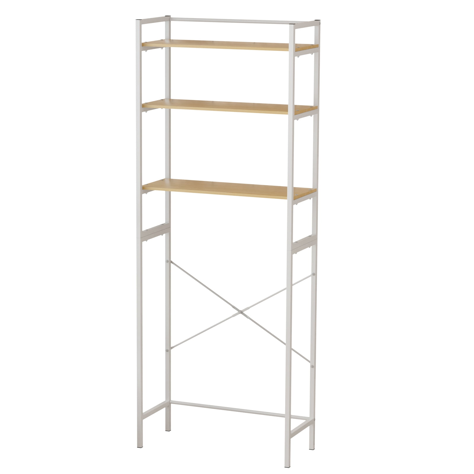 AQRS Medium Over Washer and Dryer Shelves, 3-Tiers Bathroom Storage ...