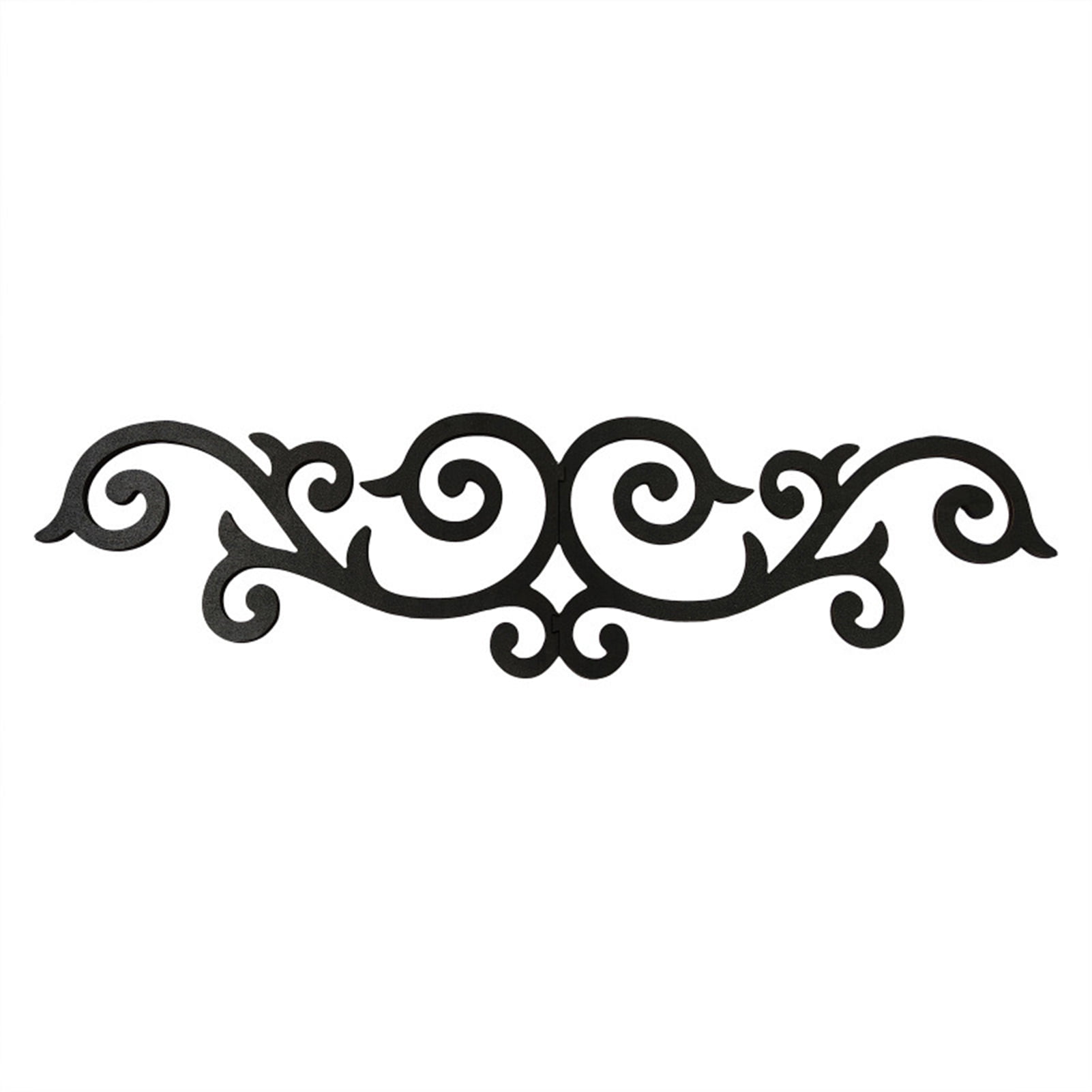 AQSQ Black Wooden Scroll Wall Decoration Retro Wall Art Sign Decorative ...