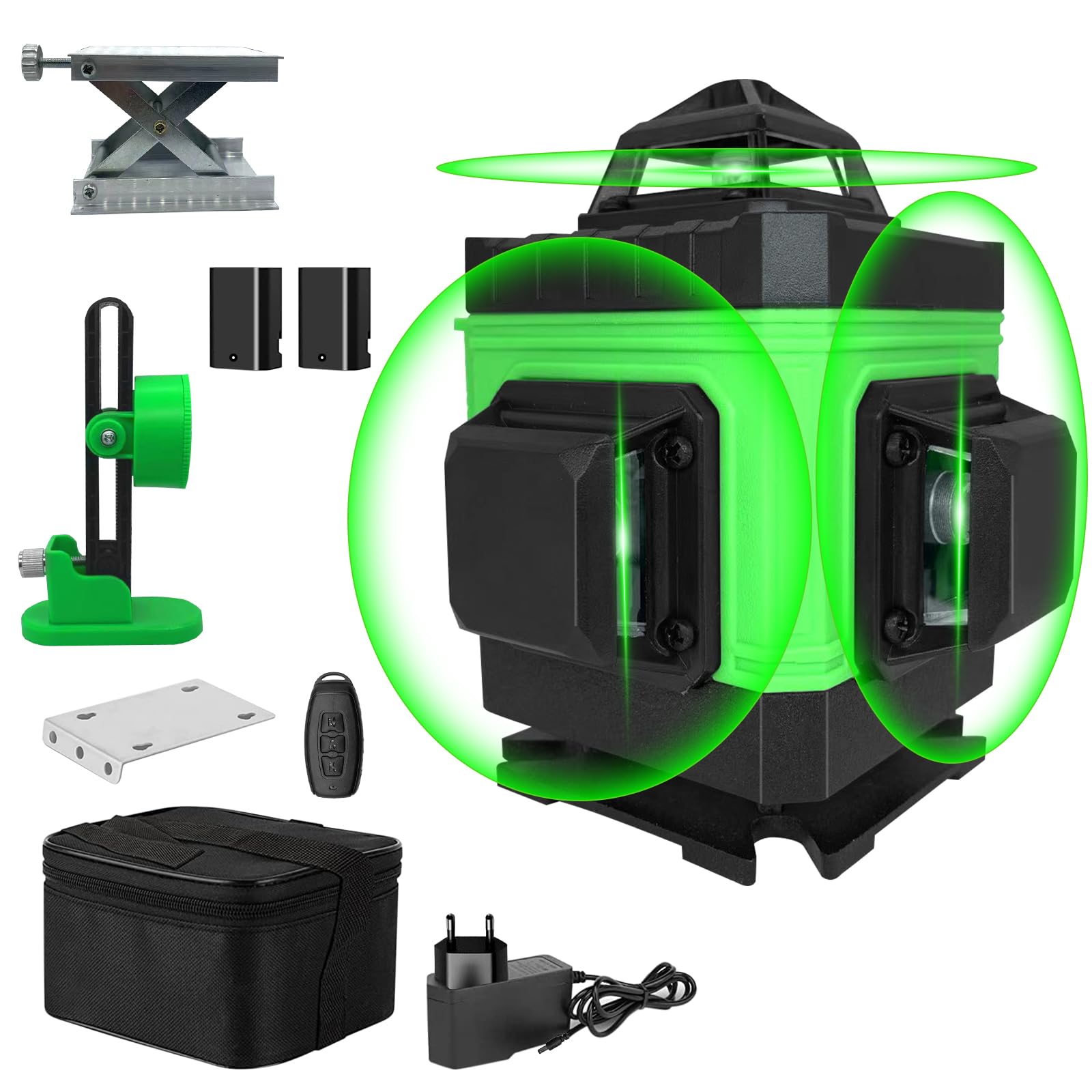 AQTZGOS level 16-line green level 4x360 horizontal and vertical cross ...