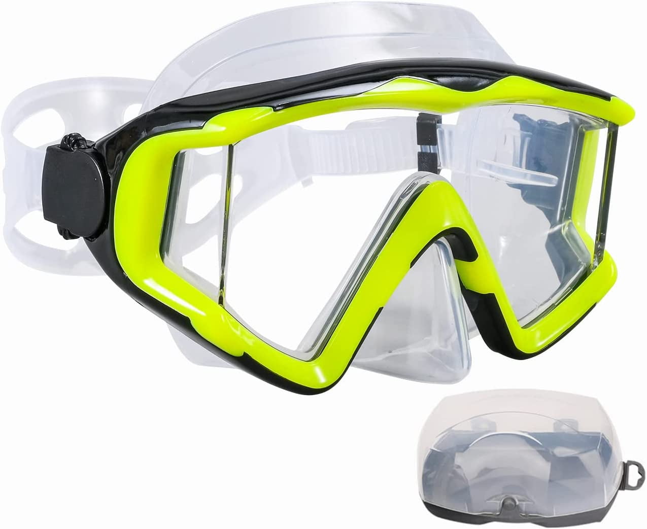 AQUA A DIVE SPORTS Diving mask Anti-Fog Swimming Snorkel mask Suitable ...