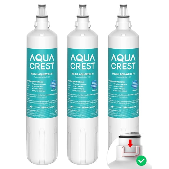 AQUA CREST F-1000 Water Filter, Replacement for InSinkErator® F-1000, F ...