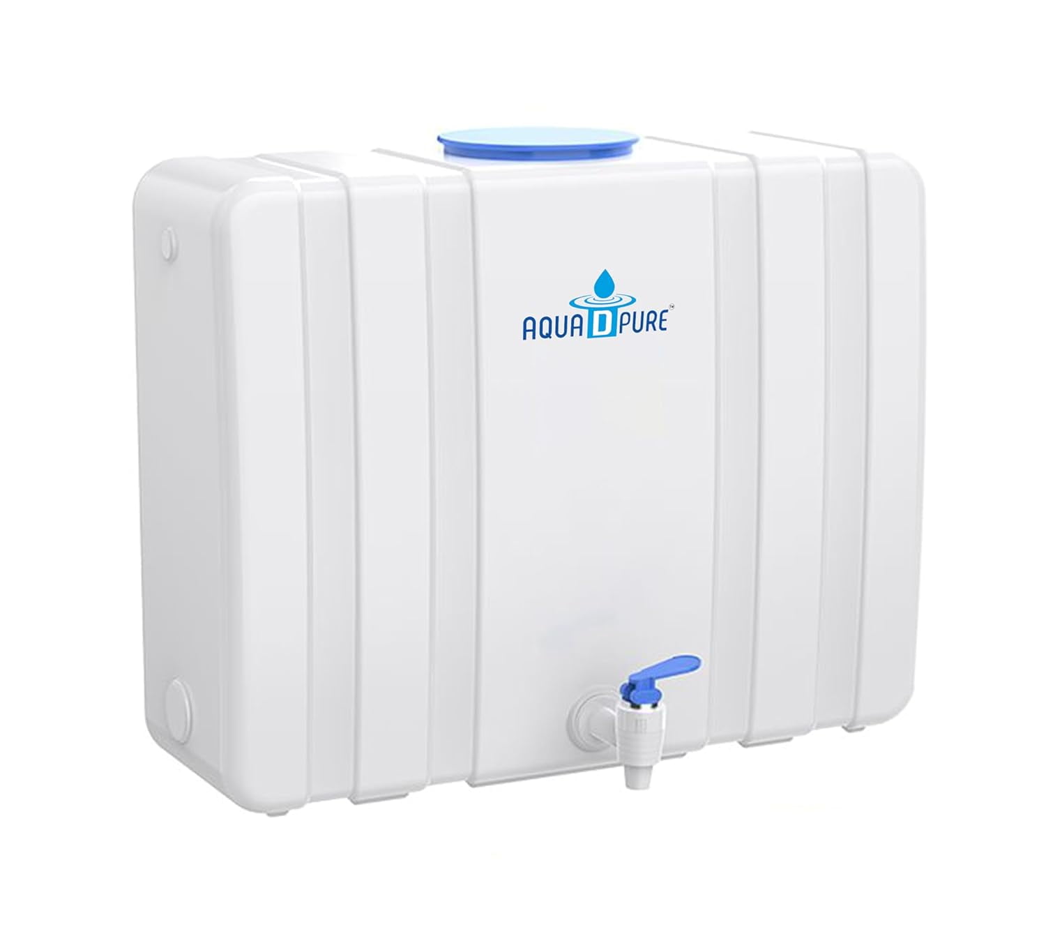 AQUA D PURE RO Reject and Waste Water Collecting Translucent Tank 15 ...