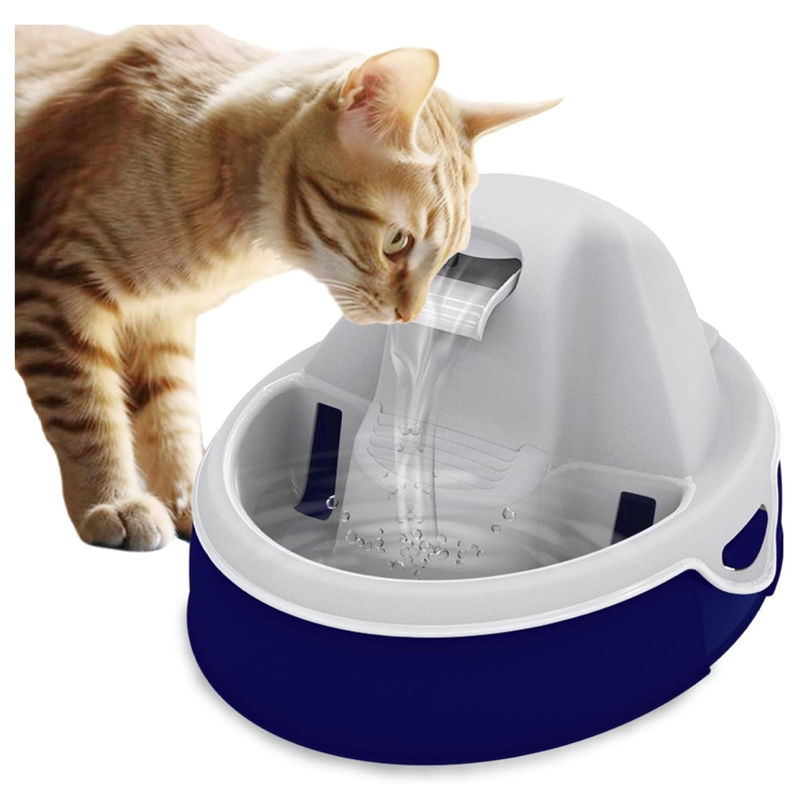 AQUA FLOW Premium Pet Water Fountain - Automatic Dispenser Drinking ...