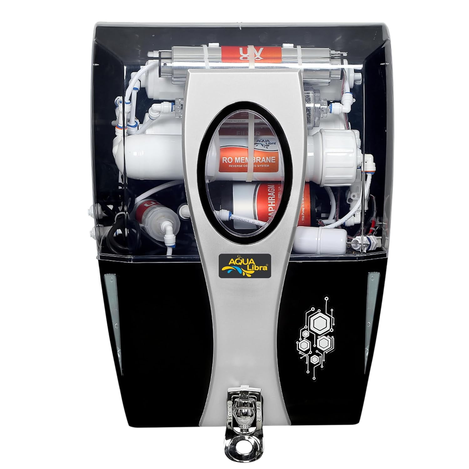 AQUA LIBRA WITH DEVICE ISI Mark Copper Water Purifier Needs no Service ...