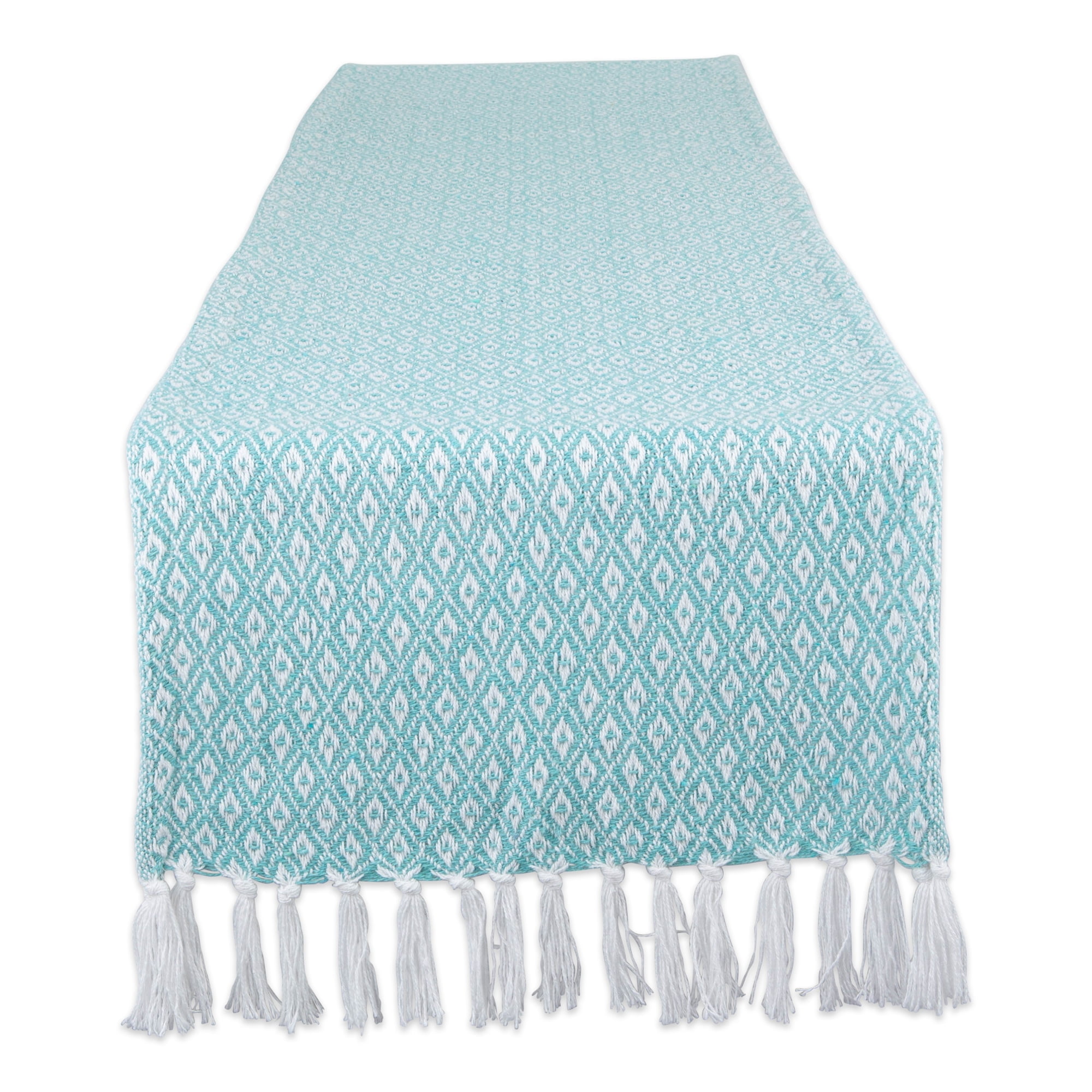 AQUA MINI DIAMOND TABLE RUNNER 15x72 - Walmart.com