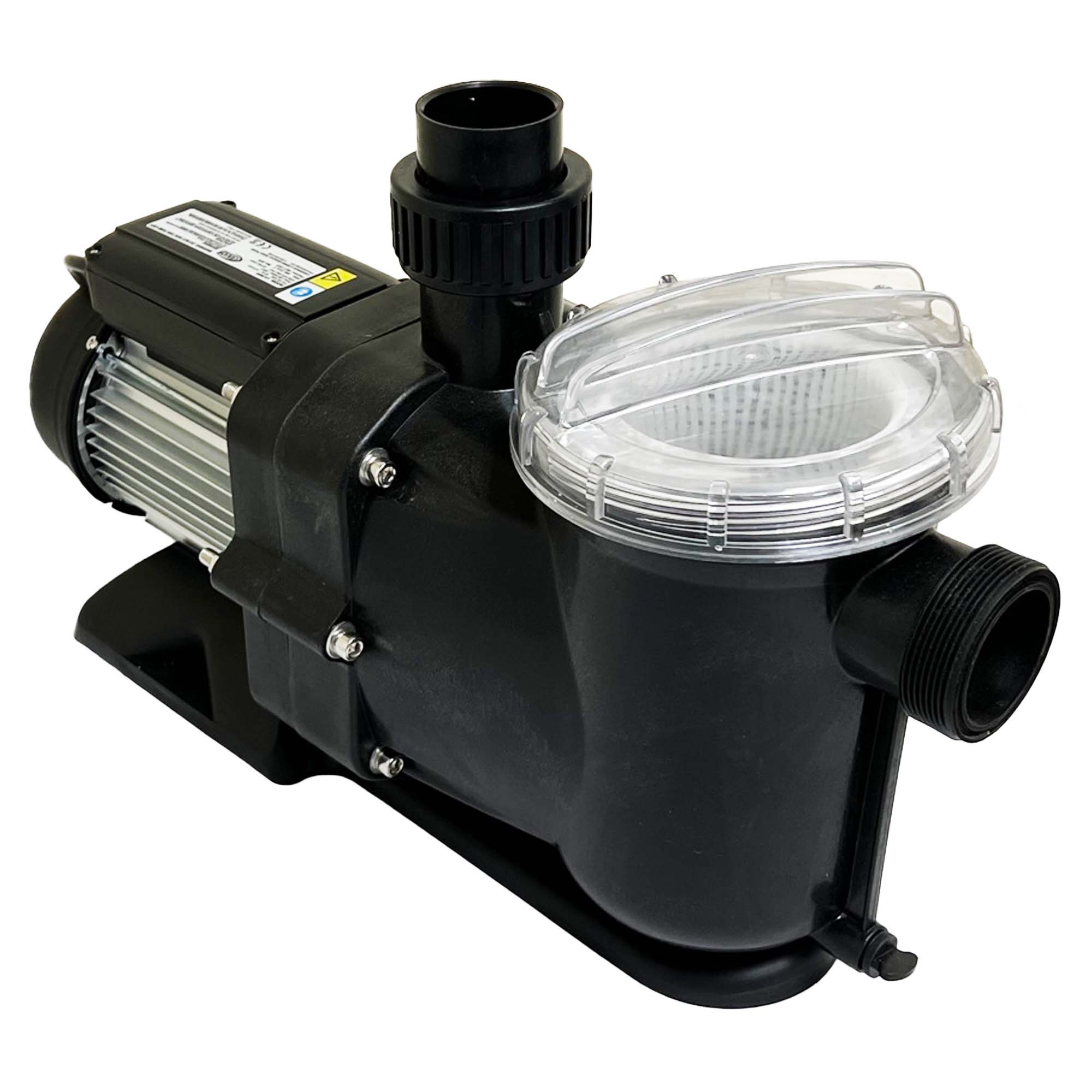 AQUA PULSE 3,200 GPH Inline External Water Pump with Strainer Basket ...
