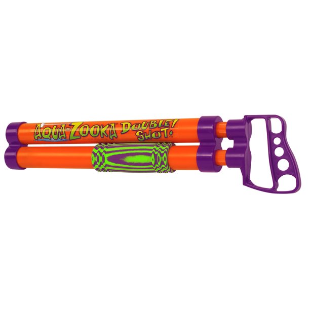 AQUA ZOOKA DOUBLE SHOT Water Gun, 18" - Walmart.com