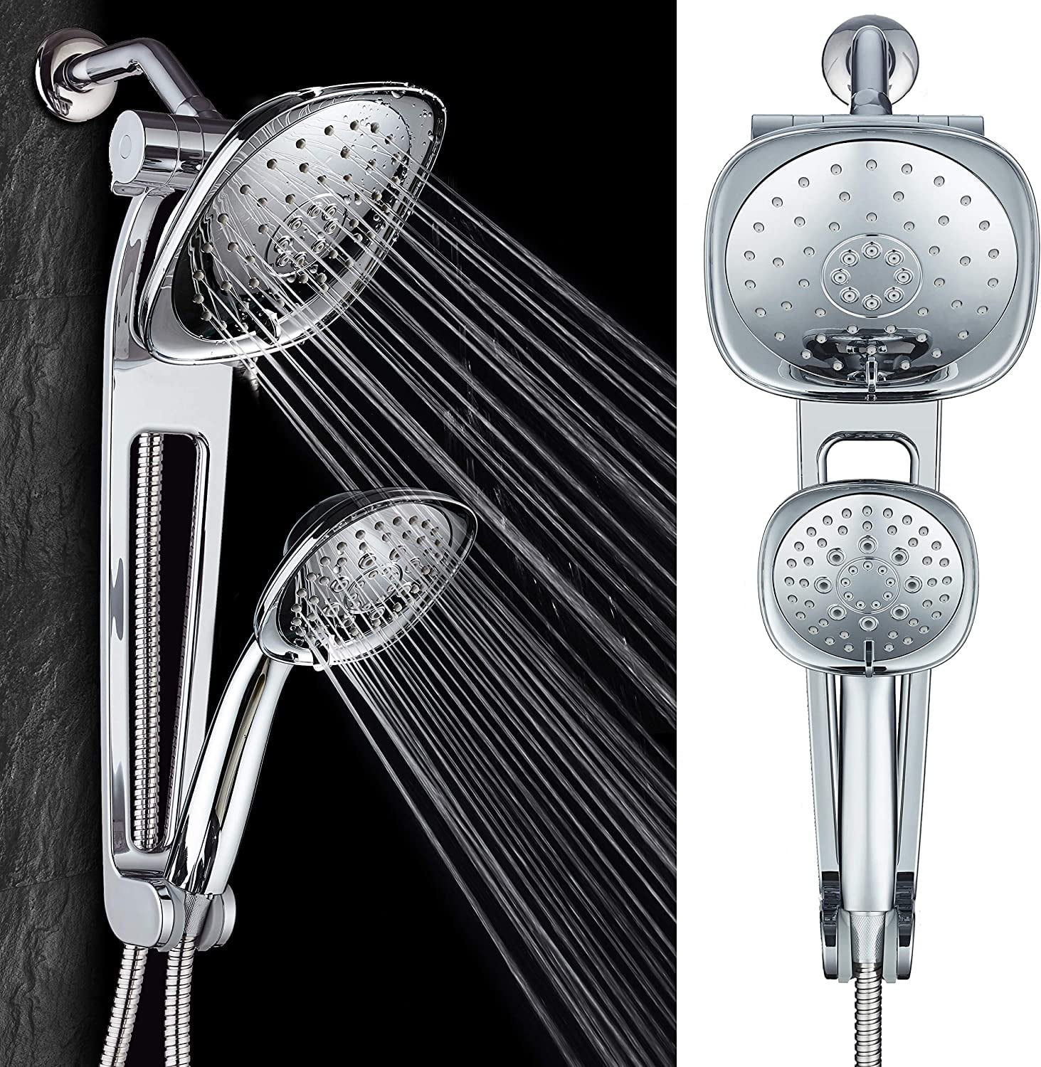 AQUABAR High Pressure Square 3-way Luxury Spa Combo System with ...