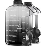 Giotto Large 1 Gallon Motivational Water Bottle with Time Marker 128 fl oz - Walmart.com