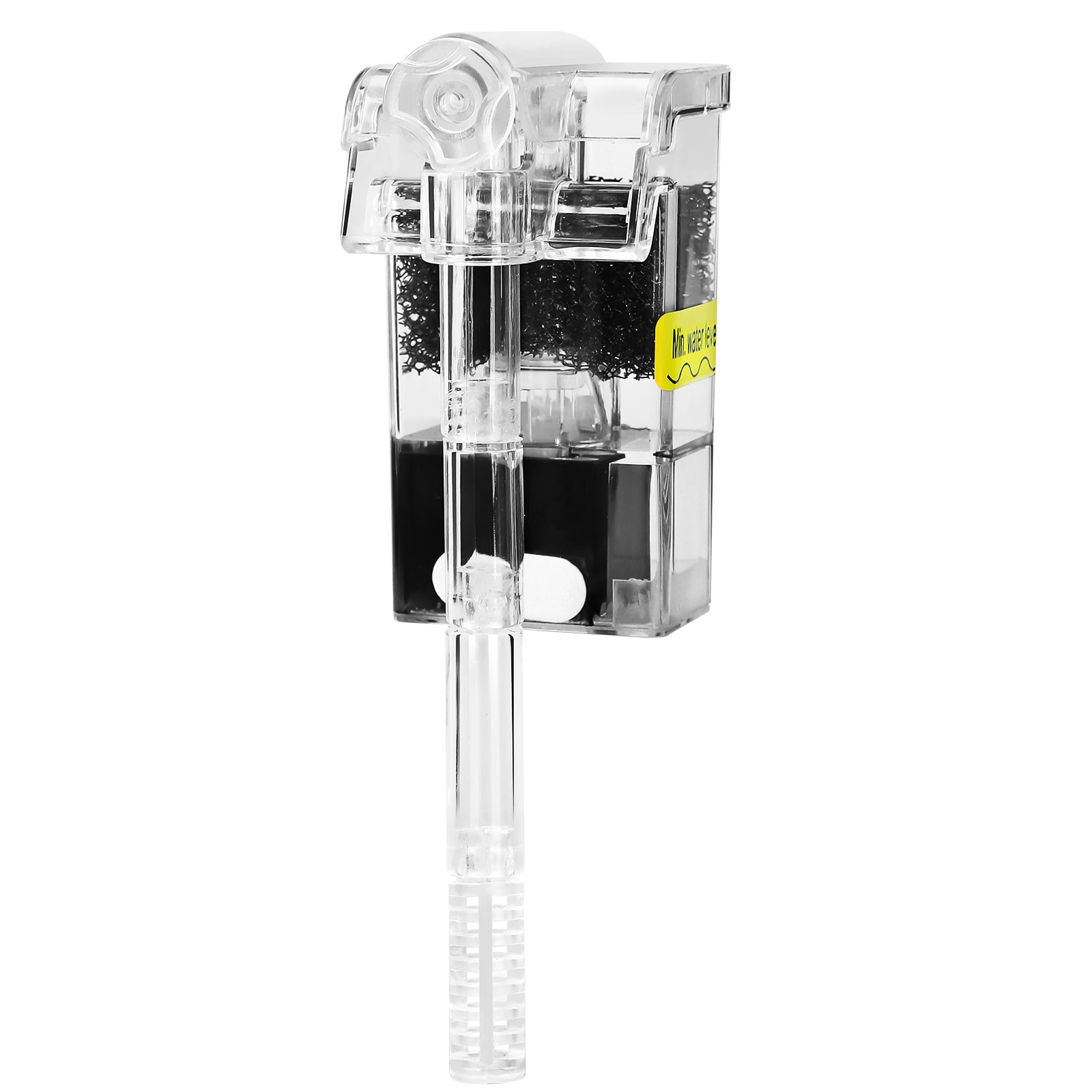 AquaNeat Aquarium Filter, Hang on HOB Power Filter, 3 Gallon Fish Tank ...