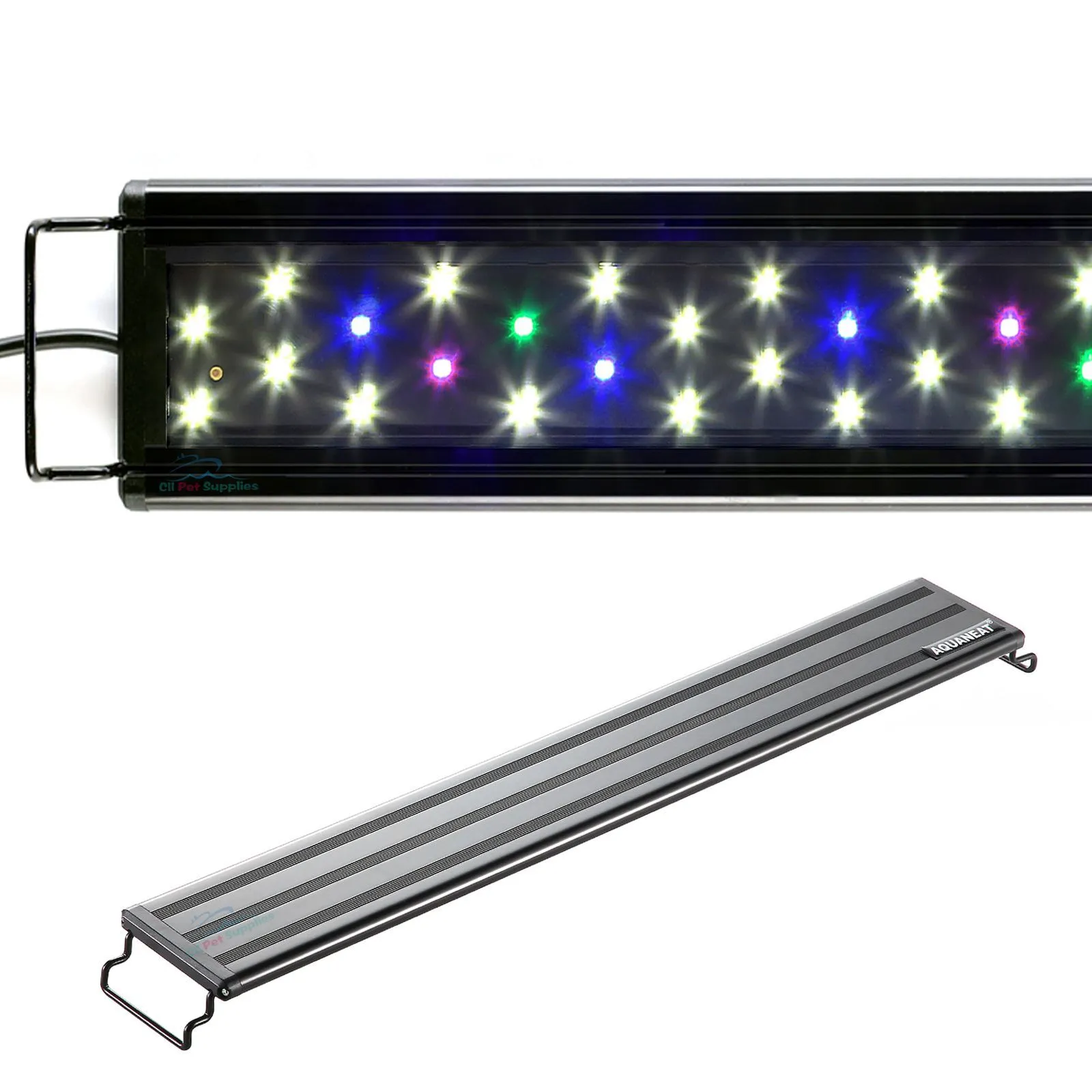 AQUANEAT Aquarium LED Light Multi-Color Full Spectrum 12 20 24 30 36 48 ...