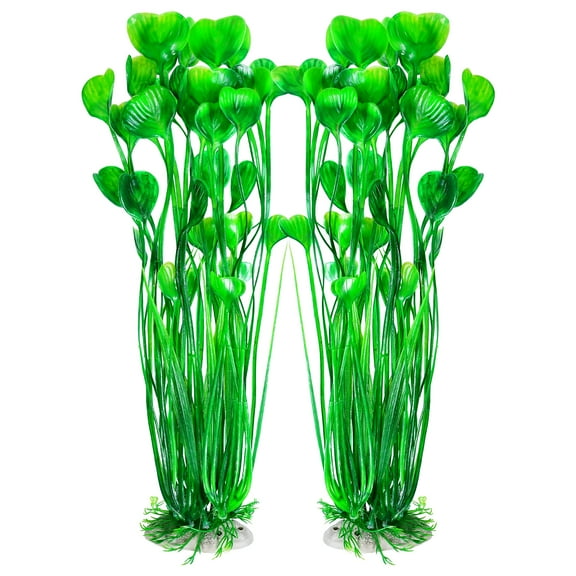 25.98 Inch Tall Aquarium Plants – Large Lifelike Artificial Fish Tank ...