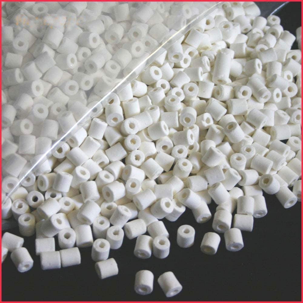 AQUAPAPA 5 LBS Premier Bulk Bio Ceramic Rings Filter Media for Aquarium ...