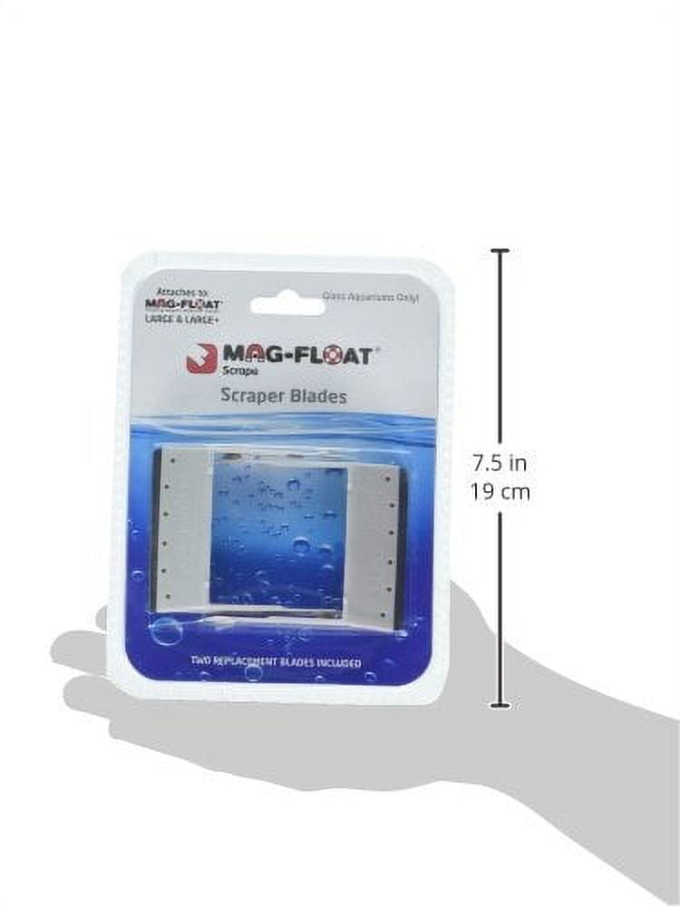AQUAR Mag-Float Scrape Replacement Scrapers for The Large+ - Walmart.com