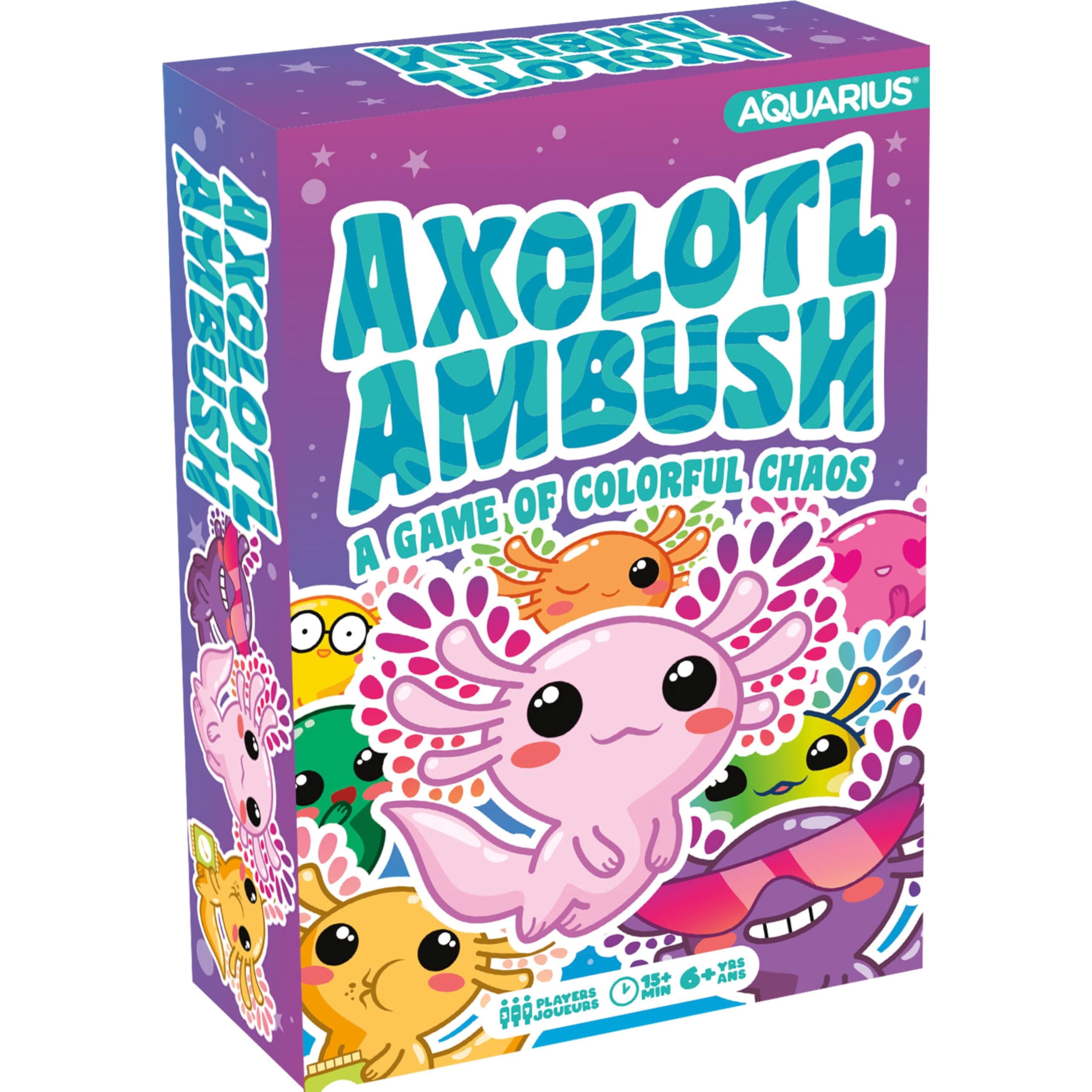 AQUARIUS Axolotl Ambush Card OIF8 Game - Great Family Fun - Ages 6 ...