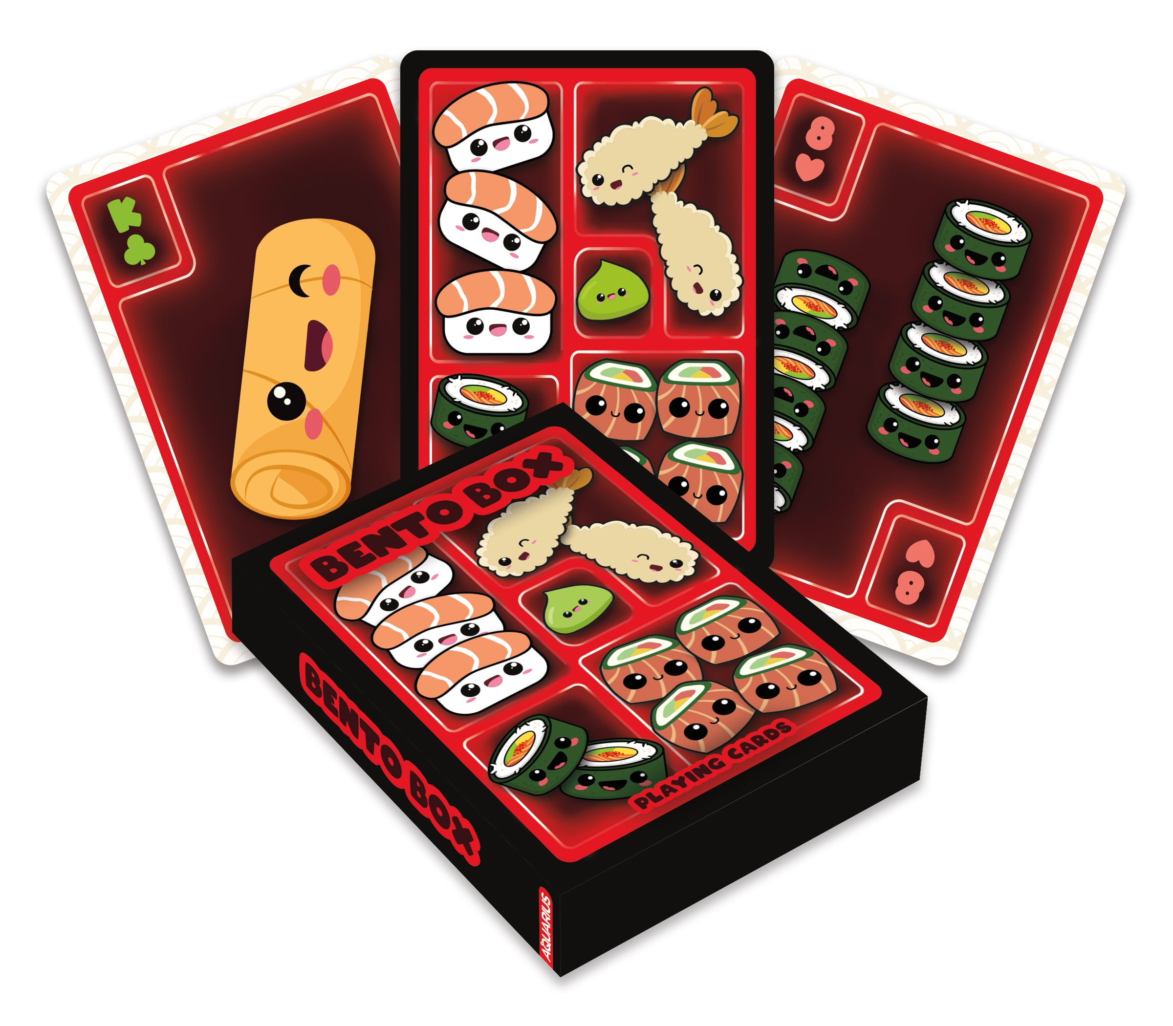 AQUARIUS Bento Box Playing Cards - Walmart.com