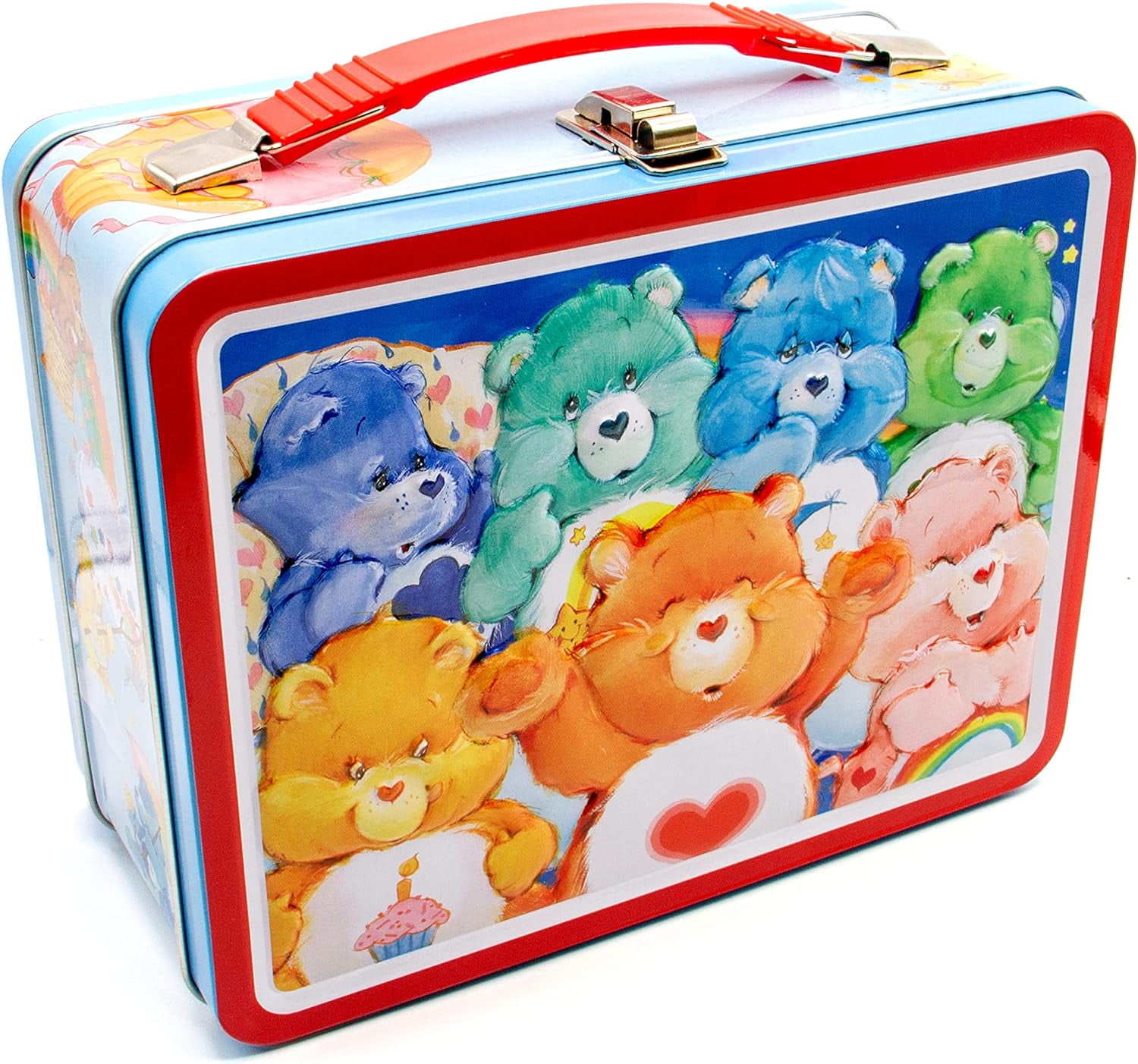 AQUARIUS Care Bears Fun Box - Sturdy Tin Storage Box with Plastic ...
