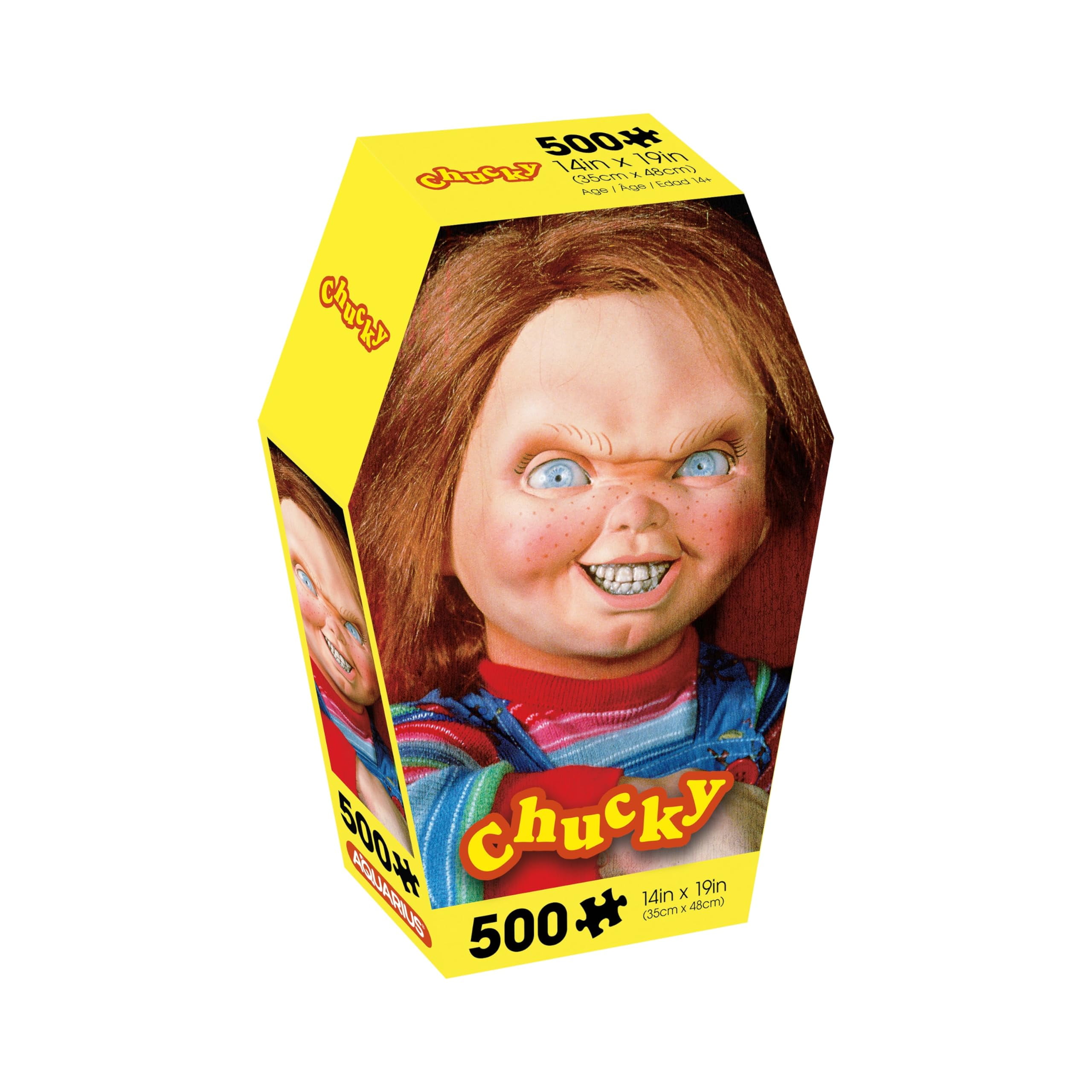 AQUARIUS Chucky I'm Your RRF12 Friend 500pc Puzzle (500 Piece Jigsaw ...