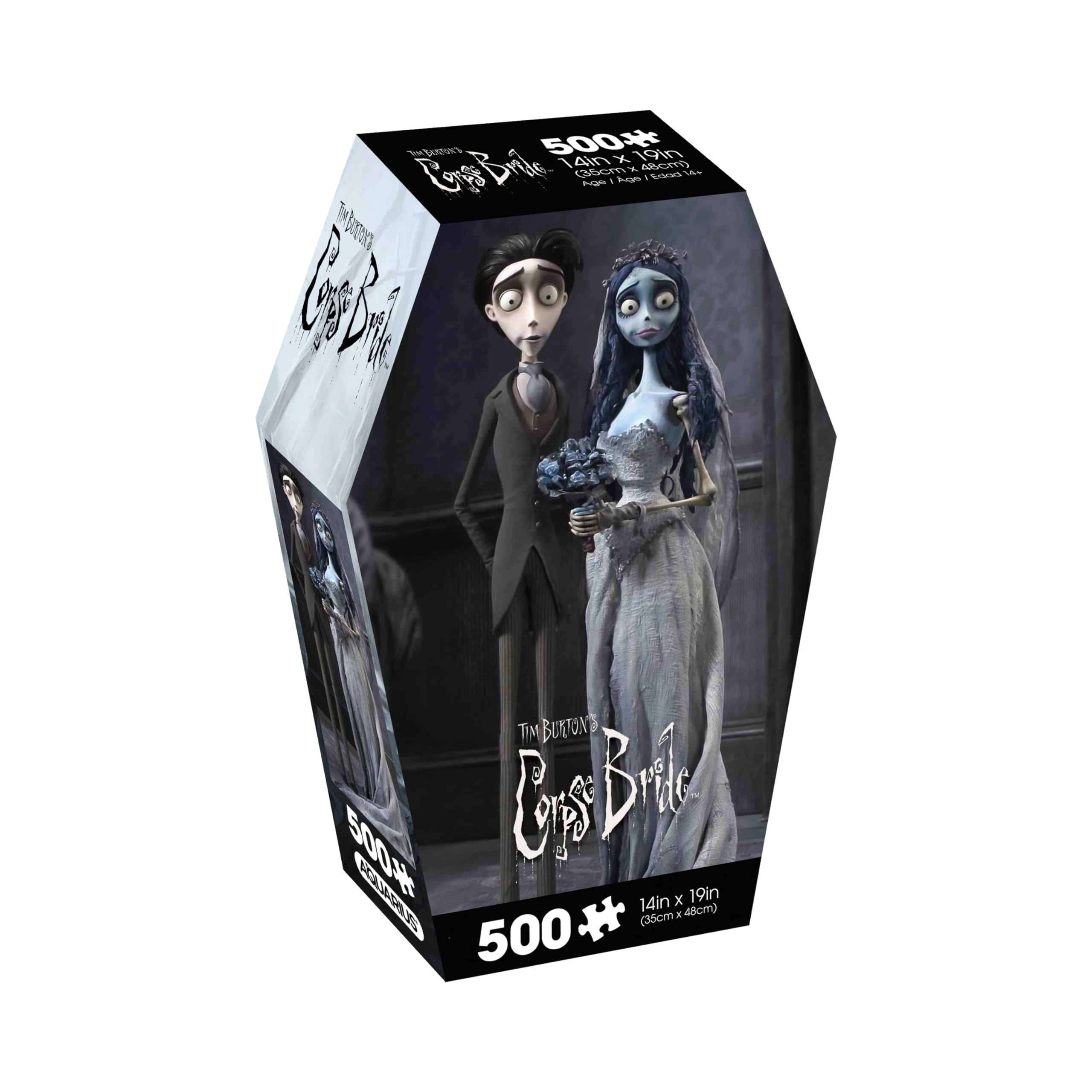 AQUARIUS Corpse Bride 500pc STF9 Puzzle (500 Piece Jigsaw Puzzle ...