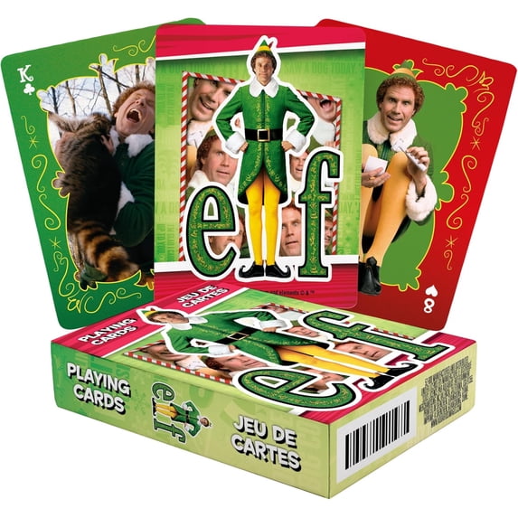 AQUARIUS ELF Playing Cards – Official Elf Movie Themed Deck for Your ...