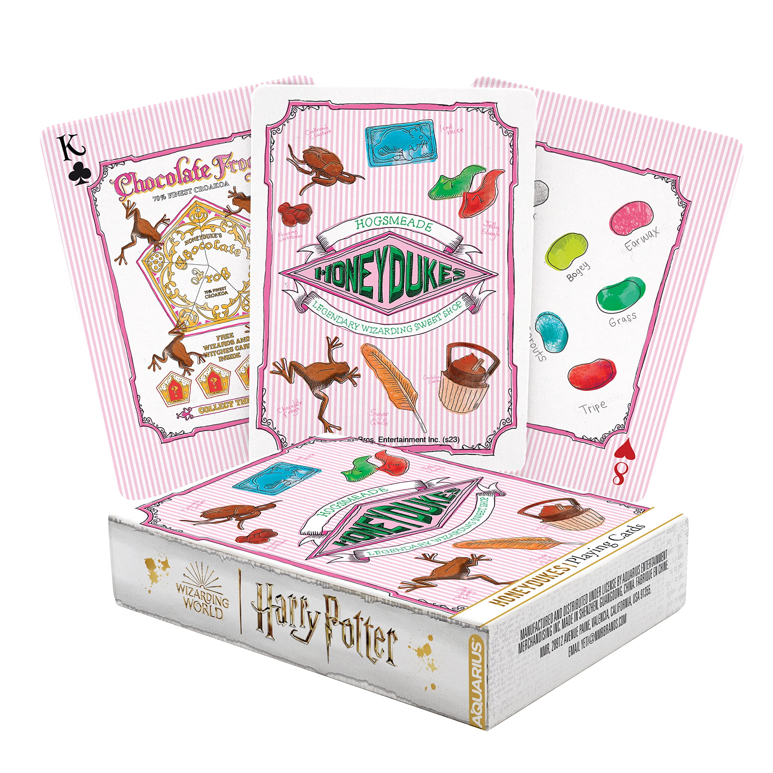 AQUARIUS Harry Potter Honey Dukes Playing Cards - Harry Potter Themed ...