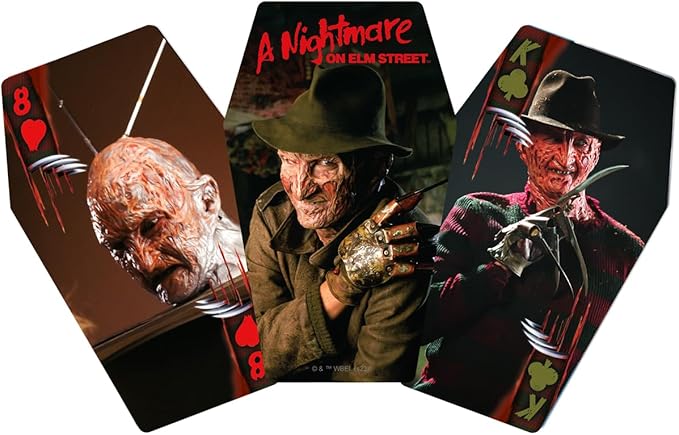 AQUARIUS A Nightmare on Elm Street Premium Coffin Playing Cards ...