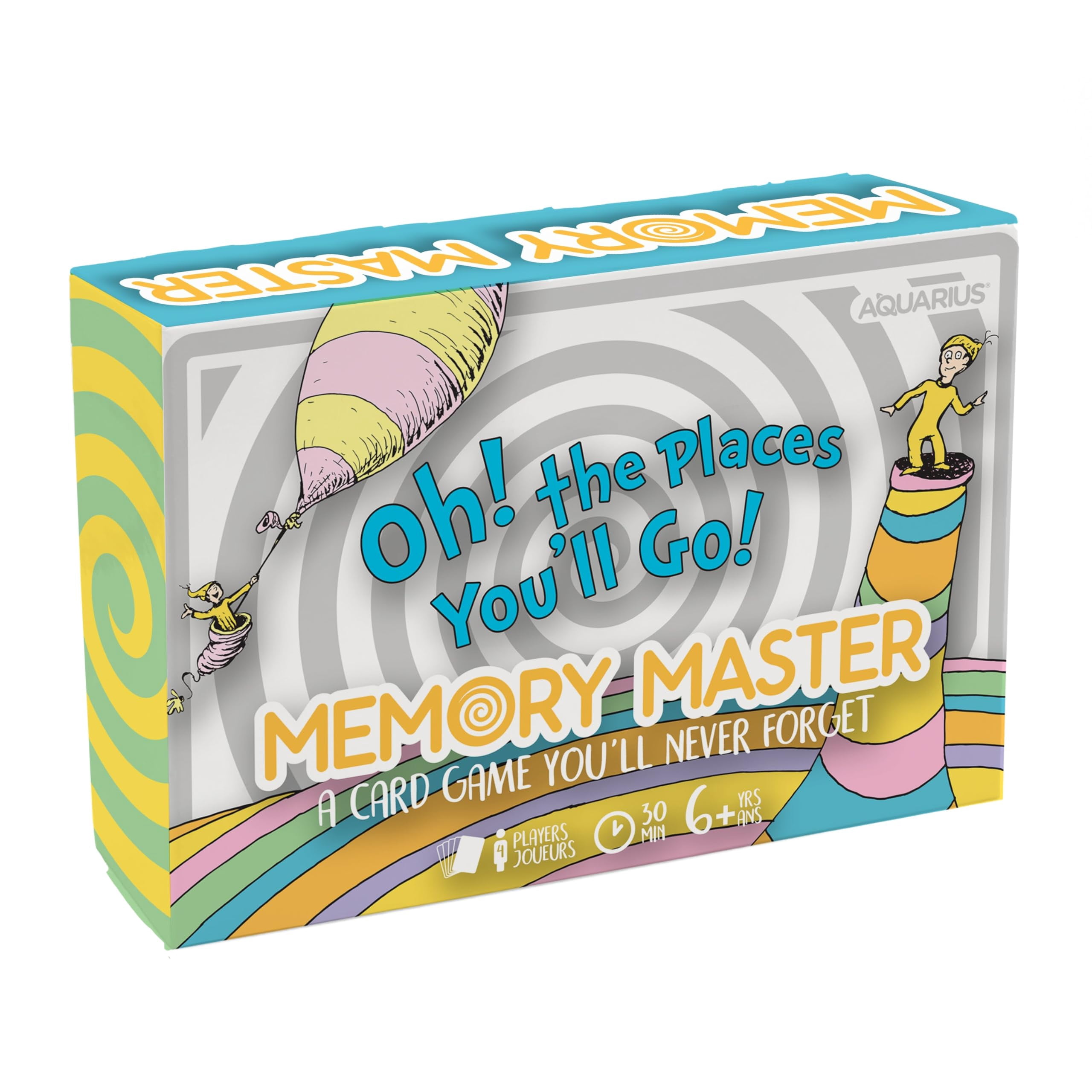 AQUARIUS Oh, The Places IFF17 You'll Go! Memory Master Card Game - Fun ...